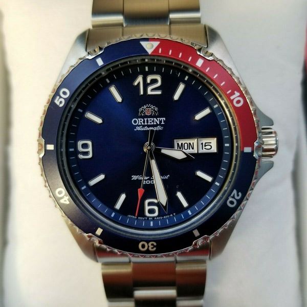 ORIENT MAKO 2 PEPSI BEZEL AUTOMATIC DIVE WATCH | WatchCharts