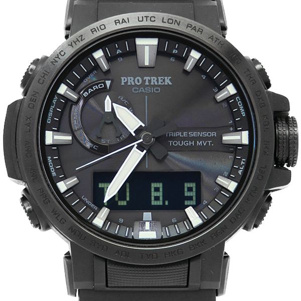[CASIO] Casio "Protrek Triple Sensor" PRW-60FC-1AJF men's solar radio ...