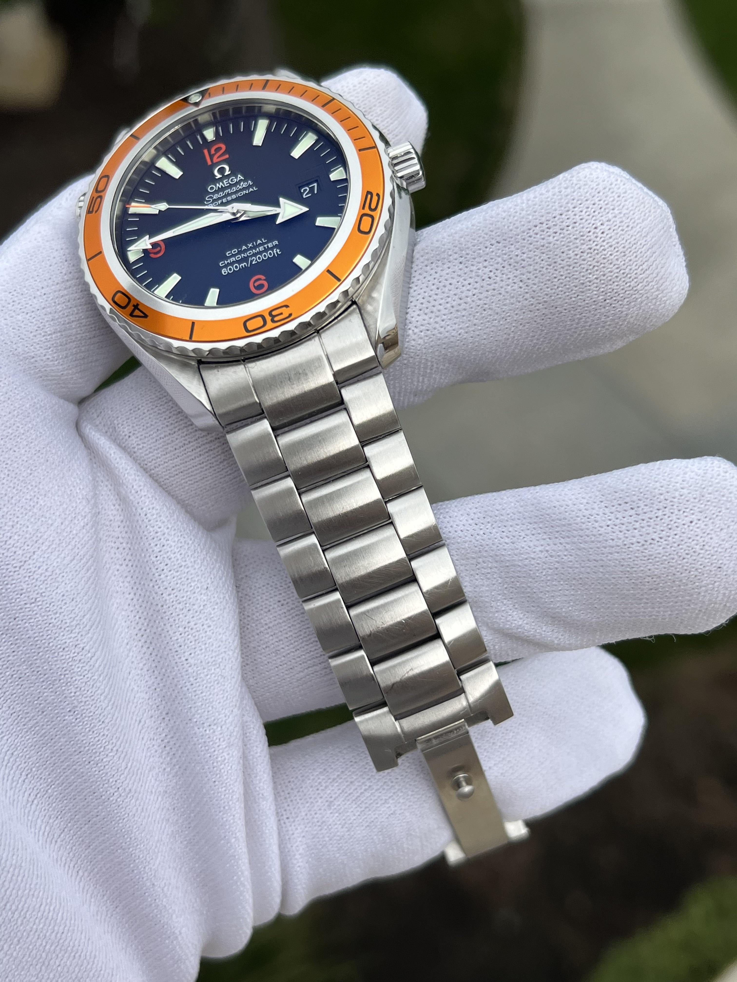 Omega Seamaster Planet Ocean Orange