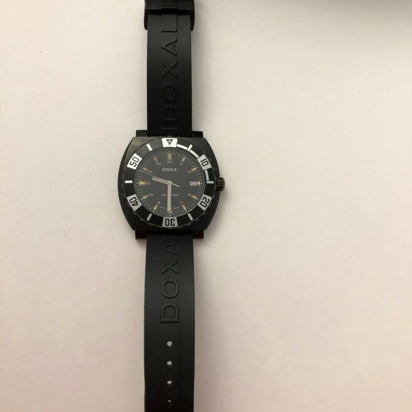 RARE Doxa Aquaman 650.10 PVD Quartz Diver's Watch with Box and Warranty ...