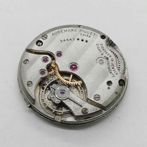 40s AUDEMARS PIGUET Movement Cal VZSS Manual Wind Fully Working Dial ...