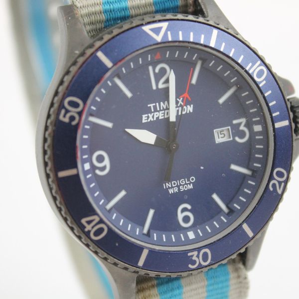 Timex Expedition Diver Style Watch Quartz Working | WatchCharts Marketplace