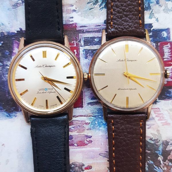 [WTS] Seiko Champions - 2pcs - Vintage Seikos from 60s | WatchCharts ...