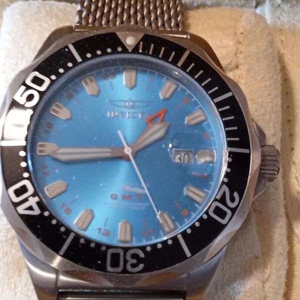 INVICTA PRO DIVER GMT MEN'S WATCH MODEL #6352, SWISS MADE, CALIBER 515 ...