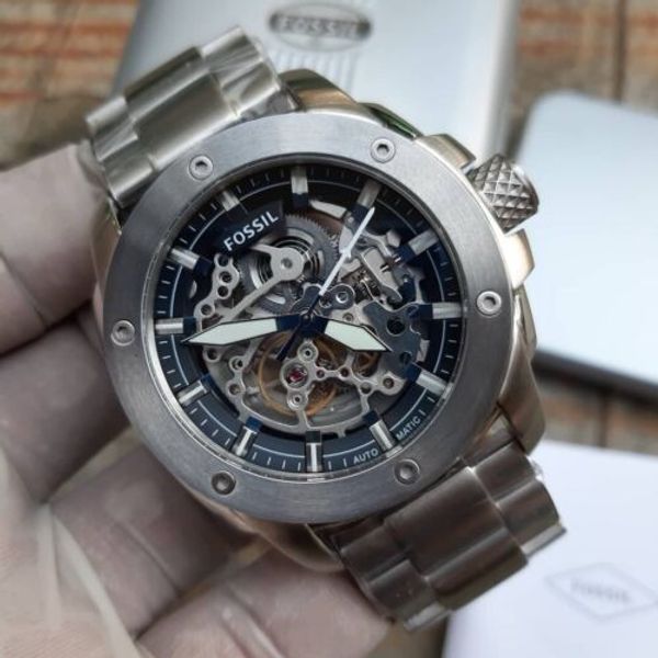 Fossil Mens Modern Machine Automatic Steel Watch | WatchCharts Marketplace
