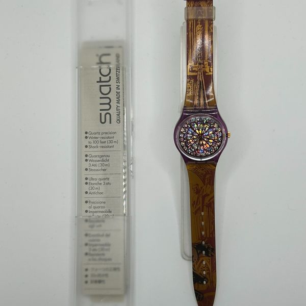 Swatch QUASIMODO Notre Dame de Paris GV108 1994 Neu OVP Mint ...