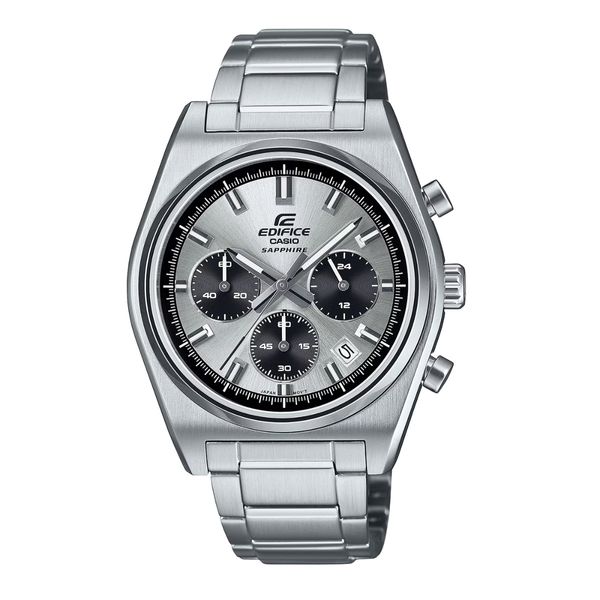 Casio Watch Edifice Line Chronograph Silver Dial EFB-730D-7AV ...