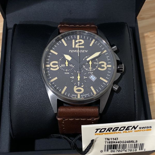 [$300 USD] FS: Torgoen T16 Chronograph Gunmetal Sapphire Brand New In ...