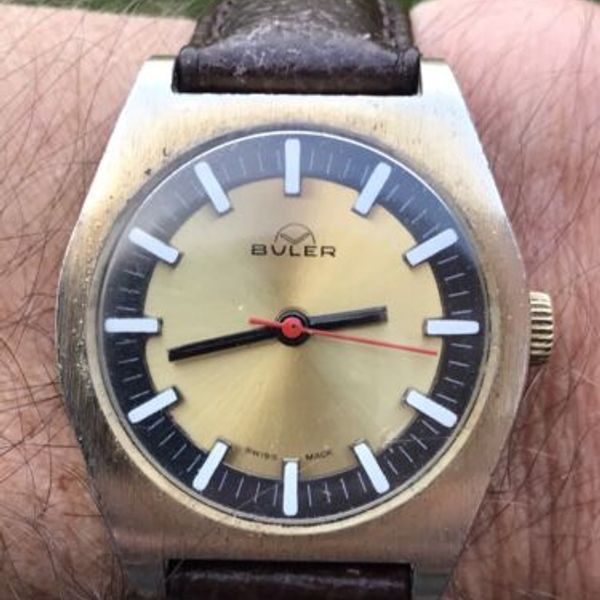 Vintage Buler Swiss Made Gents Watch 1970s | WatchCharts Marketplace