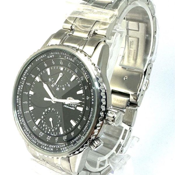 Orient King Master World Time 42mm Automatic Watch Black Dial Vintage ...