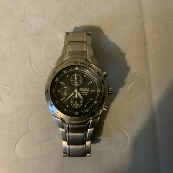 Seiko 7T62-0HR0 Titanium Chronograph - 100m | WatchCharts
