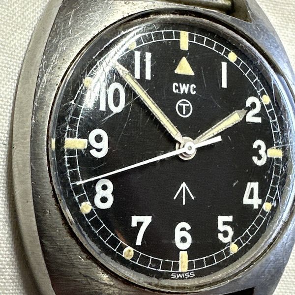 Vintage Gents CWC W10 British Military Issue Wrist Watch 1976 Army ...