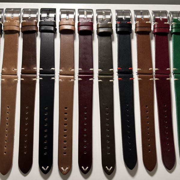 [WTS] Full Grain Leather Straps 20mm Part 1 | WatchCharts Marketplace