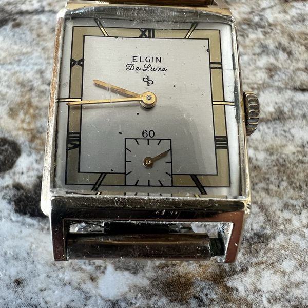 Elgin Deluxe 558 17 Jewels 14k Gold Watch | WatchCharts Marketplace