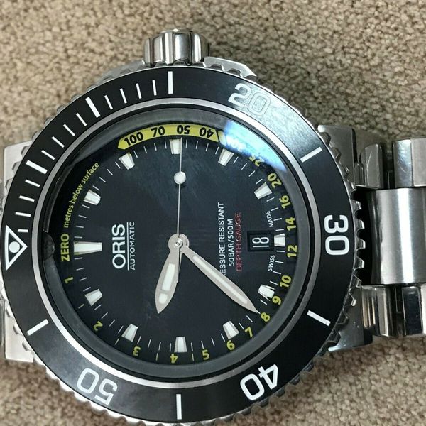 Oris Aquis Depth Gauge | WatchCharts Marketplace