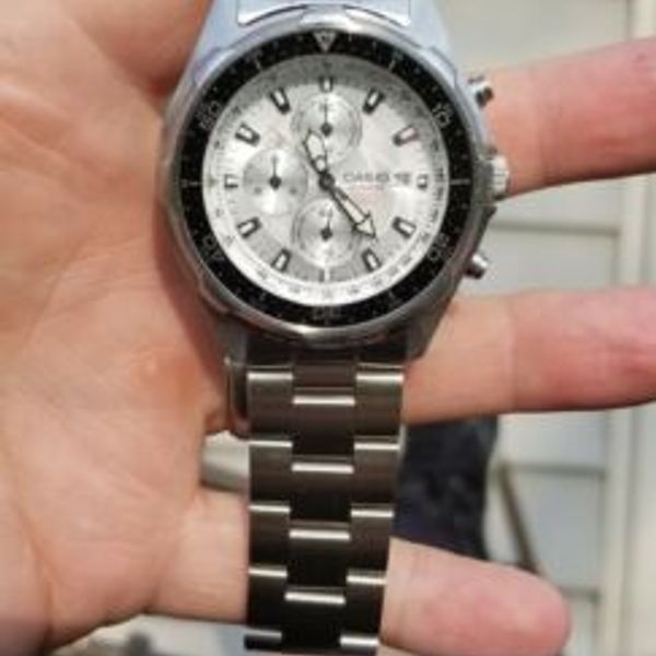 Casio AMW-330 2328 MEN'S Divers Chronograph Watch, NATO strap, 45mm ...