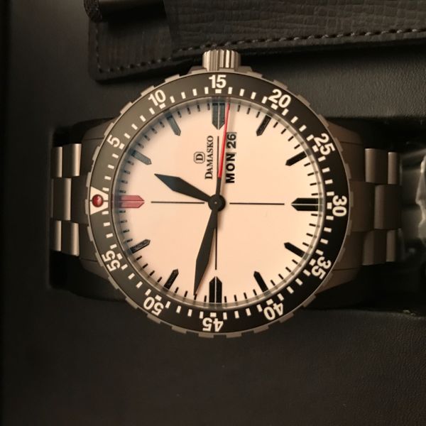 FS: Damasko DA45 with ice hardened bracelet | WatchCharts Marketplace