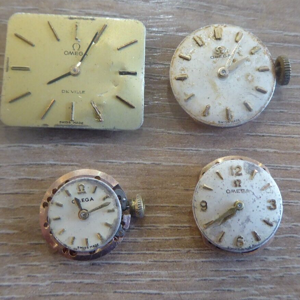 4 VINTAGE OMEGA LADIES WRISTWATCH MOVEMENTS | WatchCharts Marketplace
