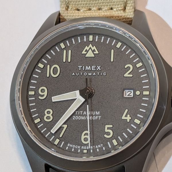 Timex Expedition North Titanium Automatic Mens Watch TW2V95300 ...