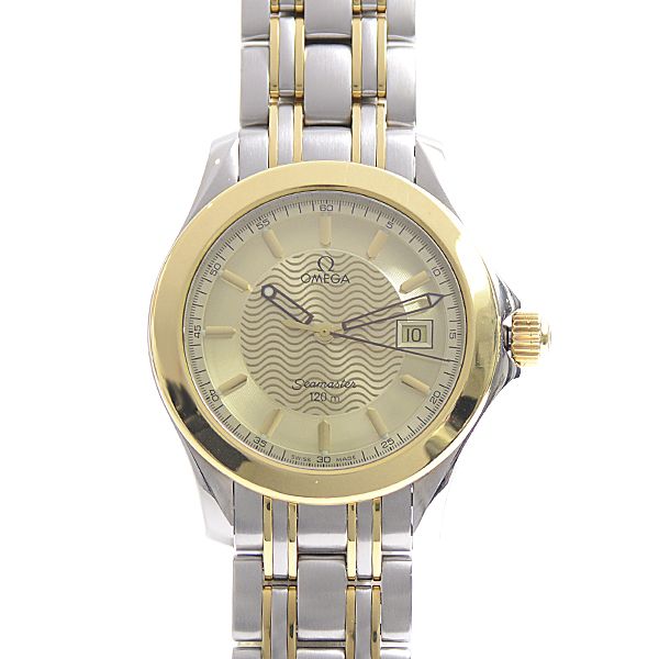 Omega OMEGA 1501.823 Seamaster 120m Men's Battery-powered SS 750YG ...