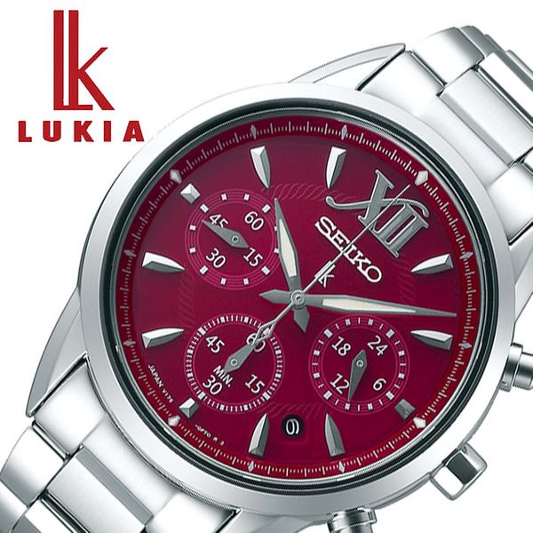Seiko Lukia Solar Watch SEIKO LUKIA Watch Ladies Red SSVS039 Popular ...