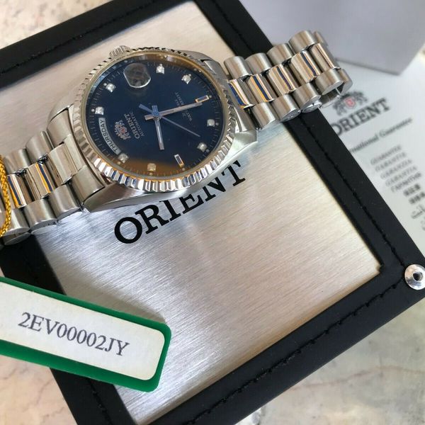 Orient Oyster President Day Date Automatic Blue Dial, RARE! | WatchCharts