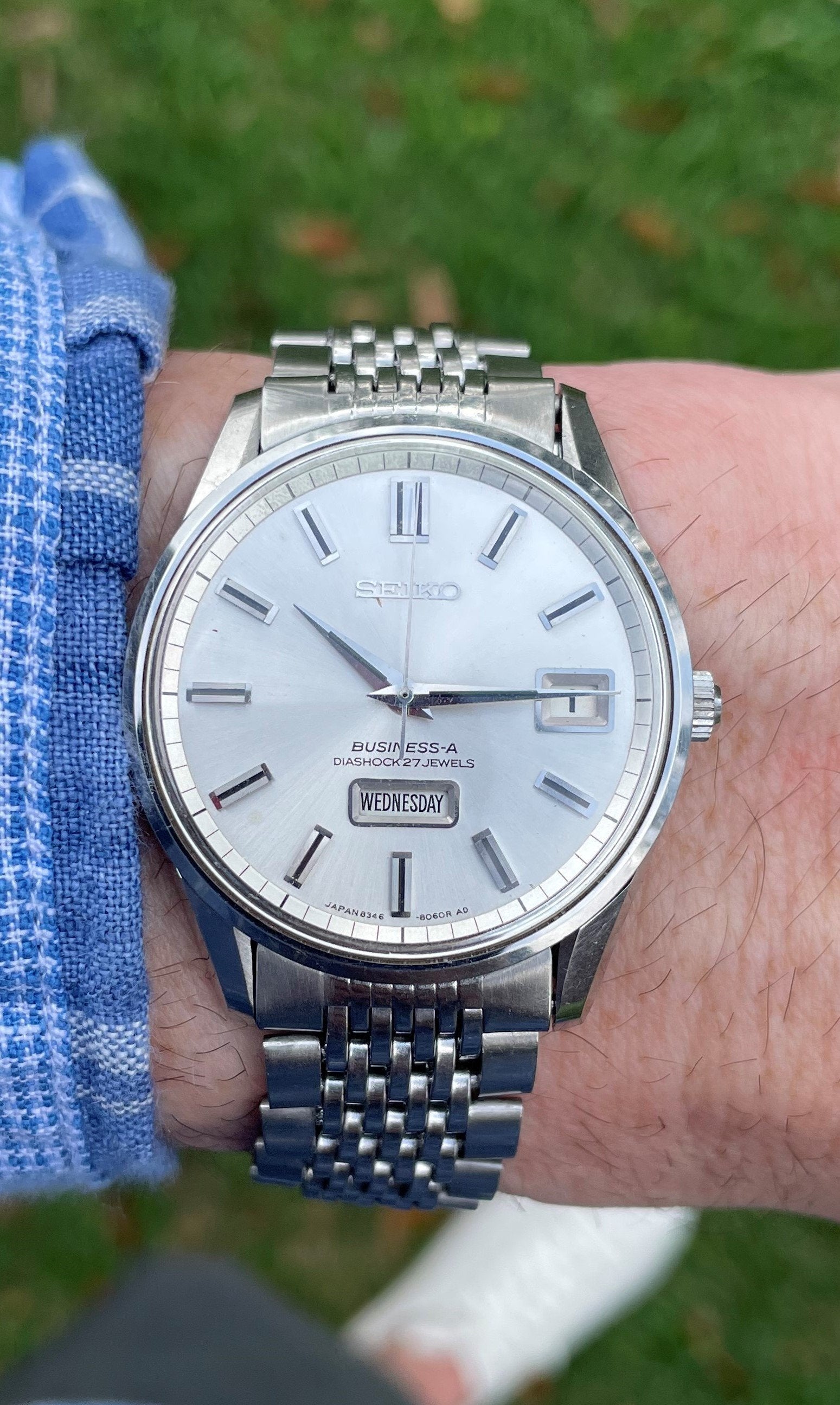 Seiko Weekdater Business A 8346-8030 | WatchCharts Marketplace