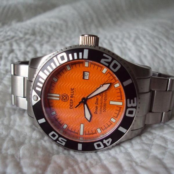 Sold: Deep Blue Ocean Diver 500 | WatchCharts