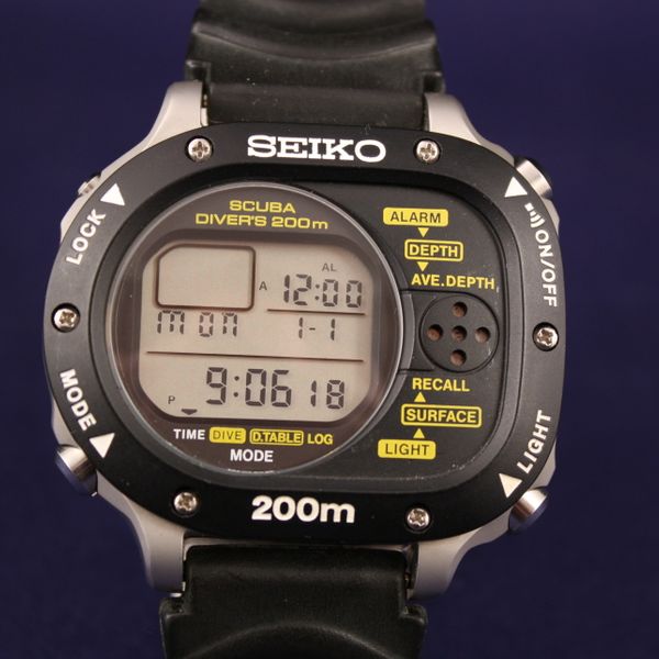 FS: Seiko M726-5A00 Scubamaster Diver computer - $425 | WatchCharts ...