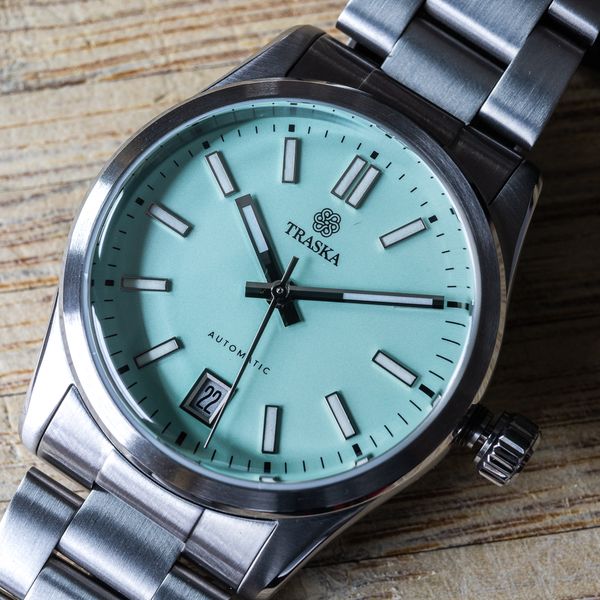 [WTS] Traska Commuter w/date V2 mint green, LNIB | WatchCharts