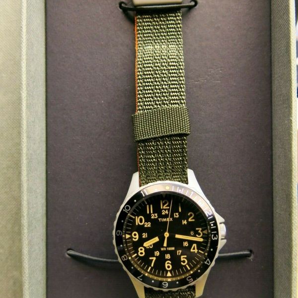 Timex Navi Ocean Diver watch with Smoked Crystal | WatchCharts