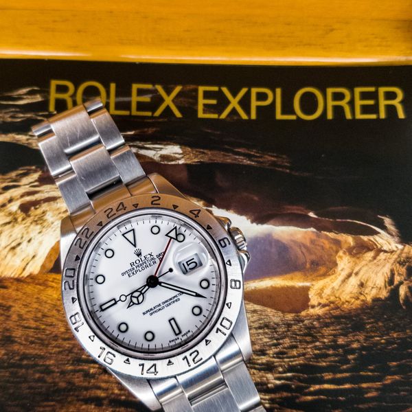 Rare collector's Rolex Explorer II 16570 polar Y2k complete/ serviced ...