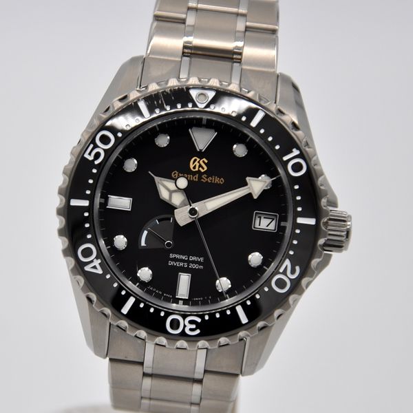 FS: Seiko Grand Seiko Spring Drive Diver Titanium SBGA231 Bracelet ...