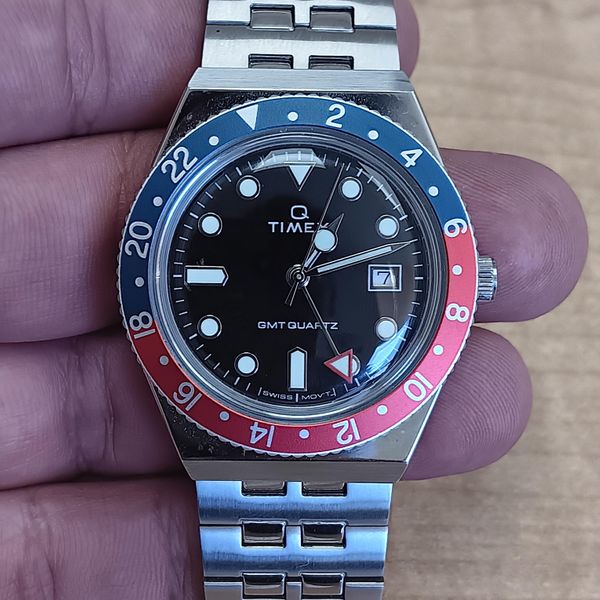 [WTS] Timex Q GMT Pepsi repost/reduced $85 | WatchCharts Marketplace