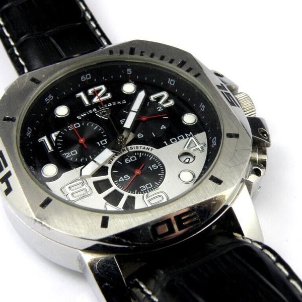 Gents Rotary Swiss Legend Oversize Divers Chrono Watch - 100m ...