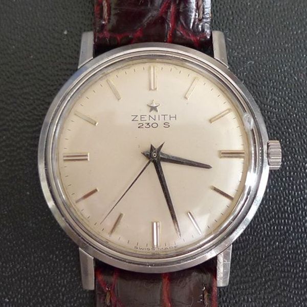 1964 Zenith 230S Hand Wind. Lovely original condition £350 | WatchCharts Marketplace