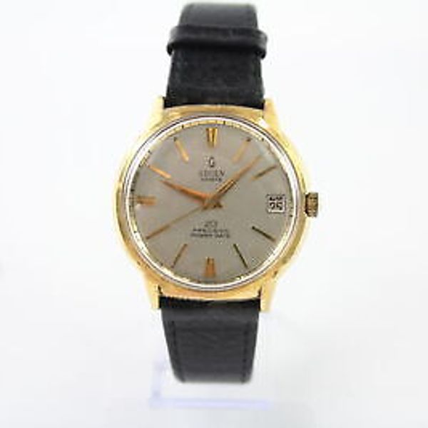 Mens Vintage Gruen Precision Power Date Watch Ref. 2090 Automatic ...