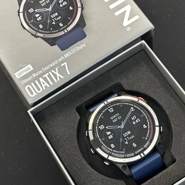 FS - Garmin Quatix 7 Sapphire Edition Smart Watch OLED screen | WatchCharts