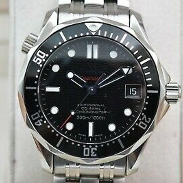 Omega Seamaster Co-Axial Professional Midsize, black dial, paper ...