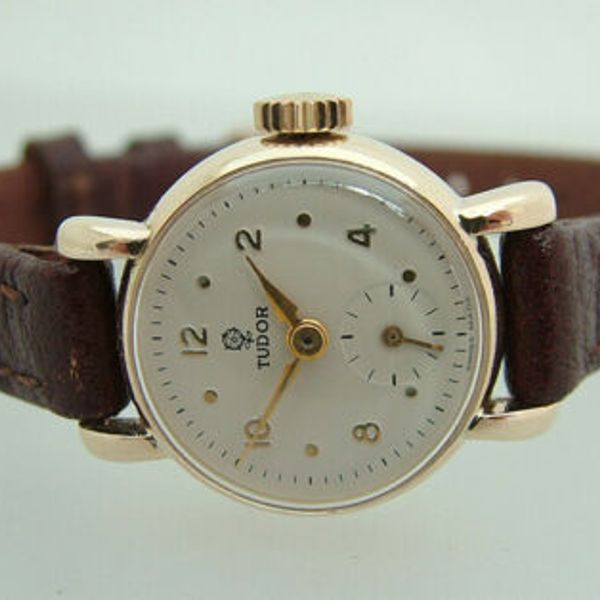 Rolex Tudor Ladies Solid Gold Vintage Watch 1951 | WatchCharts