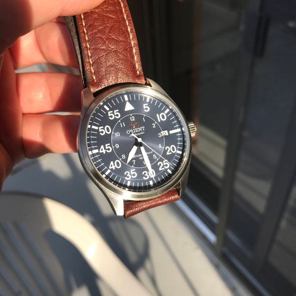[WTS] Orient Flight Blue 100$ | WatchCharts