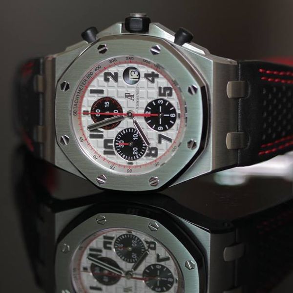 Audemars Piguet Royal Oak Offshore AP ROO Panda Bracelet + Strap ...