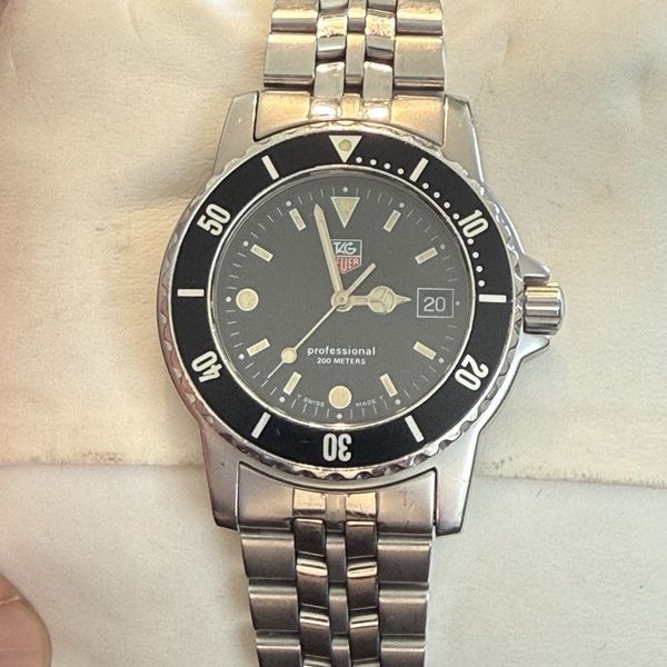 Tag Heuer Professional Swiss Made Quartz Menâ s Watch Model Number: 929 ...