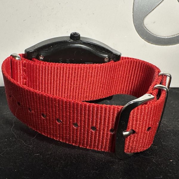 Nixon The Time Teller P Black/Red Watch | WatchCharts Marketplace