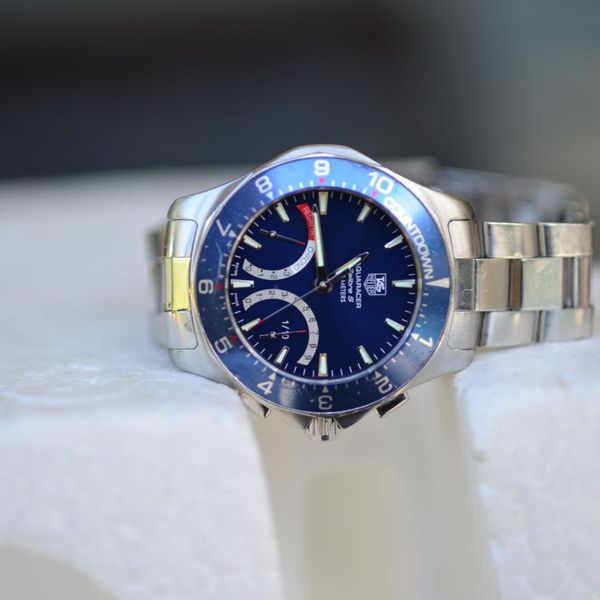 TAG Heuer Aquaracer Regatta CAF1110 $575 PP'd and shipped | WatchCharts