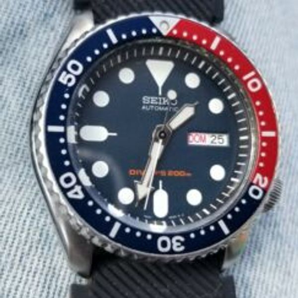 MENS SEIKO PEPSI DIVERS WATCH | WatchCharts