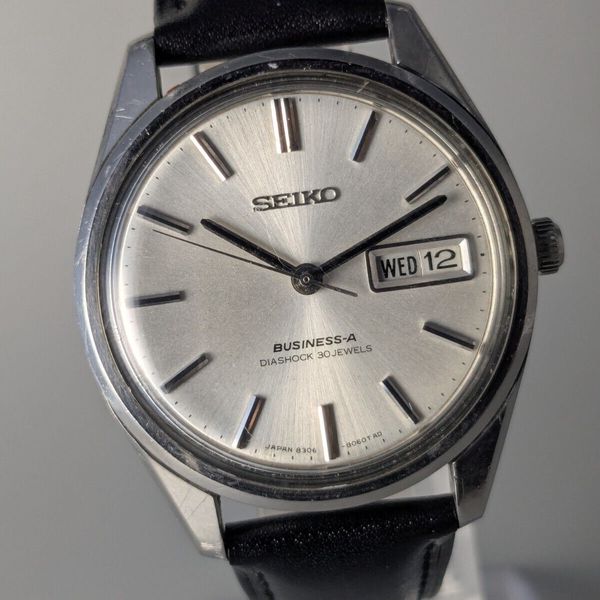 1967 vintage Japanese Seiko 8306-8020 Matic-R 30 Jewels good works #139 ...