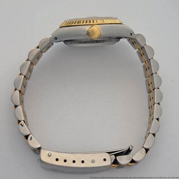 Rolex Lady Datejust 69173 Diamond Dial SS 18K Gold Automatic Wrist ...