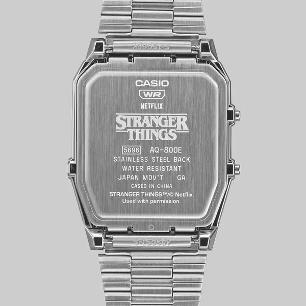 Casio x Stranger Things AQ-800EST-1A Analog-Digital Steel Watch NEW ...