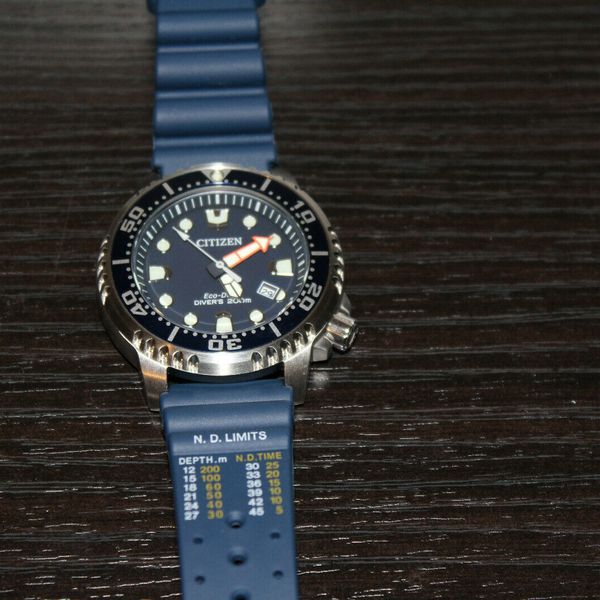 Citizen Promaster Professional Diver 200 Meters Eco-Drive Men's Watch ...